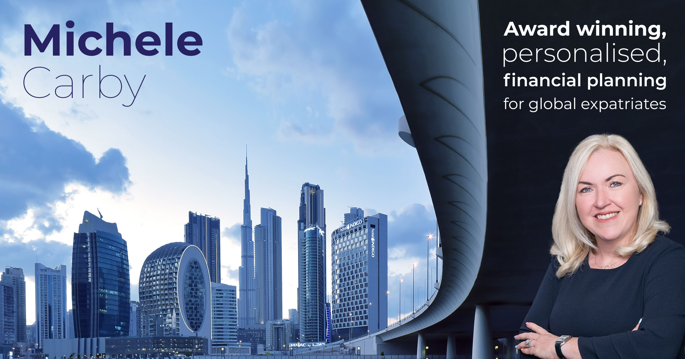 Michele Carby award winning worldwide expatriate financial planning